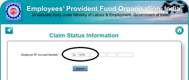 EPFO Claim Status: Check Your Status Online - APRationCard